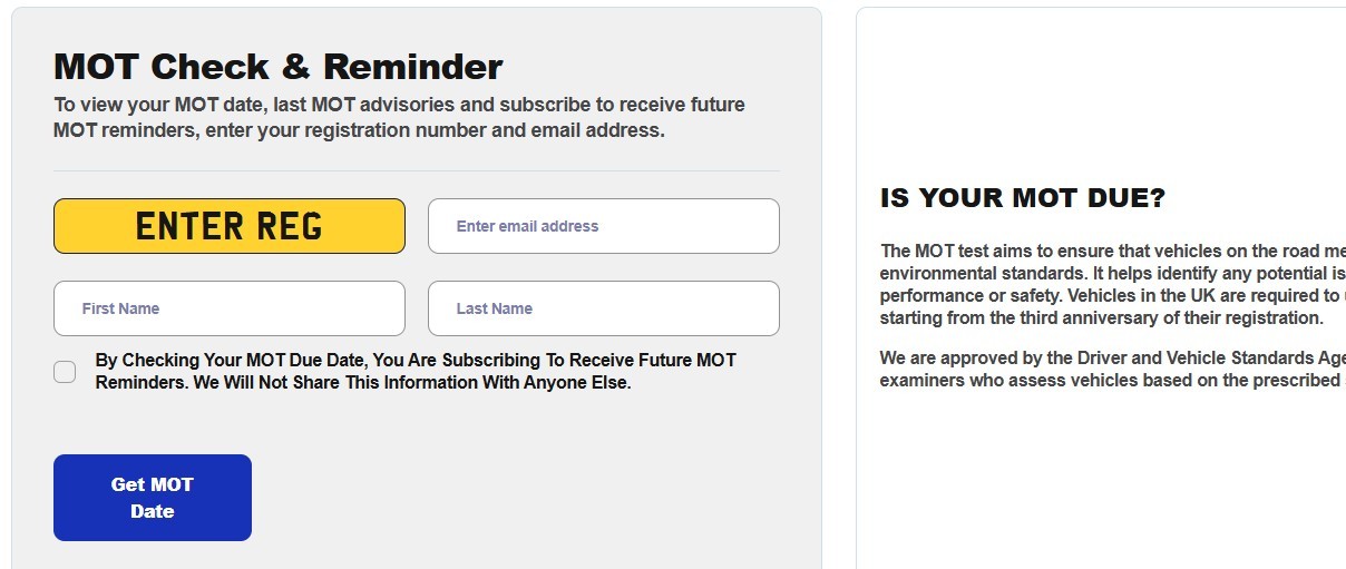 How to Check Your MOT Status | Hopfields Auto Repairs